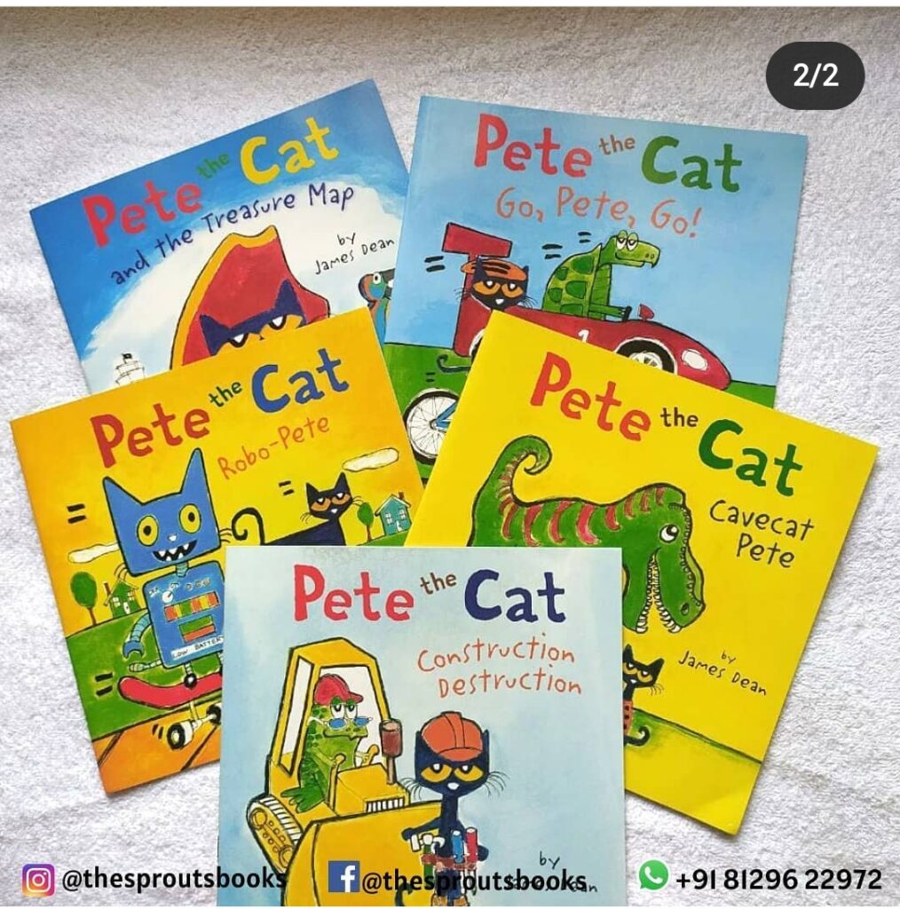 Pete the cat: Take along story book set - The Sprouts Books