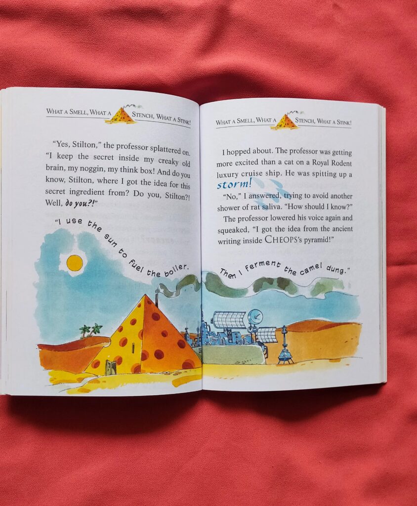 GERONIMO STILTON #02 The Curse Of The Cheese Pyramid - The Sprouts Books